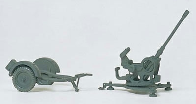 Preiser 16565 HO Scale Military - Former German Army WWII - Artillery – East Car Audio