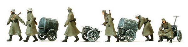 Preiser 16592 HO Scale Fomer German Army WWII - Unpainted Figure Sets – East Car Audio