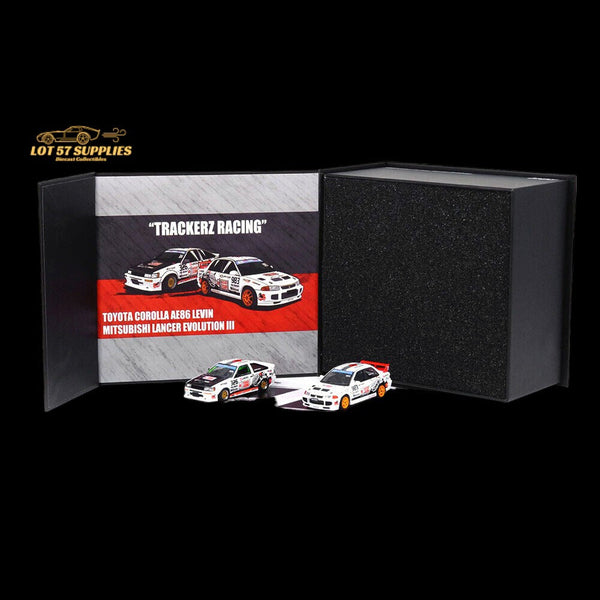 Inno64 Mitsubishi Lancer Evo III & Toyota AE86 "Trackerz Racing" Malay – East Car Audio