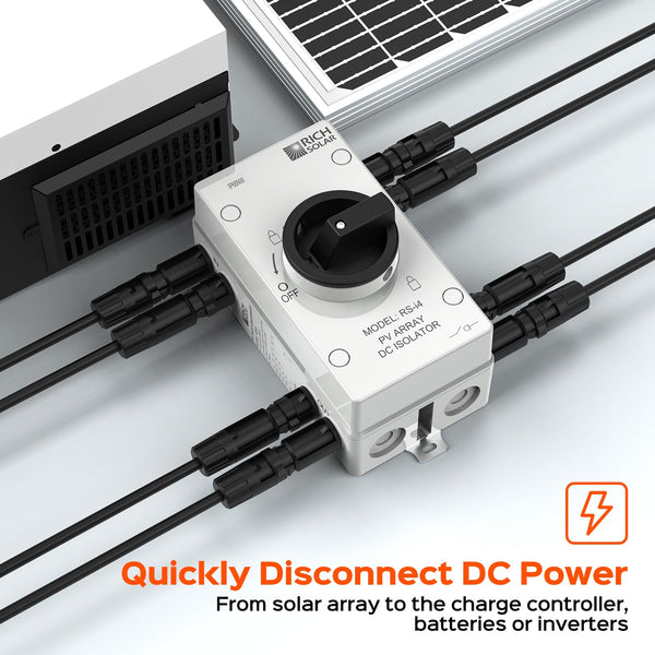 Solar PV DC Quick Disconnect Switch | Solar Array DC Quick Disconnect ...