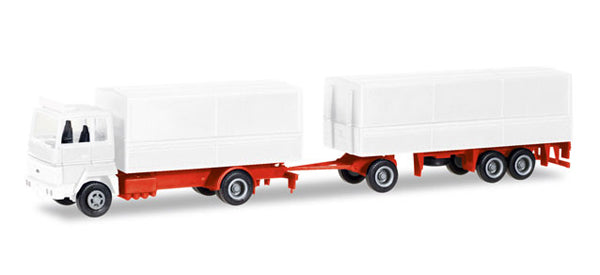 Herpa 13192 1/87 Scale Ford Transconti Truck And 2-Axle Trailer – East ...