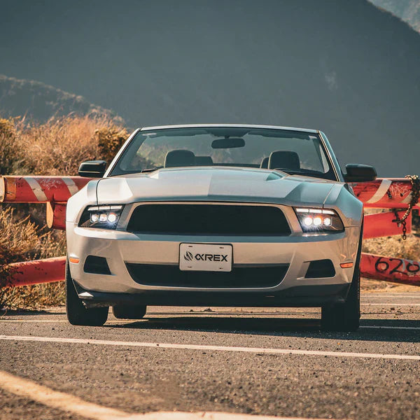 AlphaRex 10-12 Ford Mustang MK II NOVA-Series LED Projector Headlights ...
