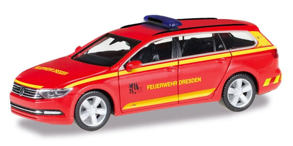 Herpa 95426 1/87 Scale Fire Service - Volkswagen Passat Fire Rescue Va ...