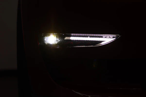 AlphaRex 17-23 Tesla Model 3/20-24 Model Y Double Tap Dual Color LED P ...