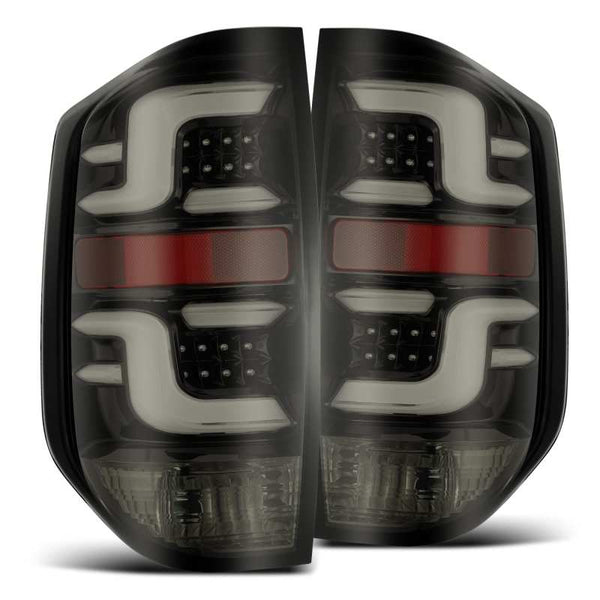 AlphaRex 14-21 Toyota Tundra PRO-Series LED Tail Lights Jet Black ...
