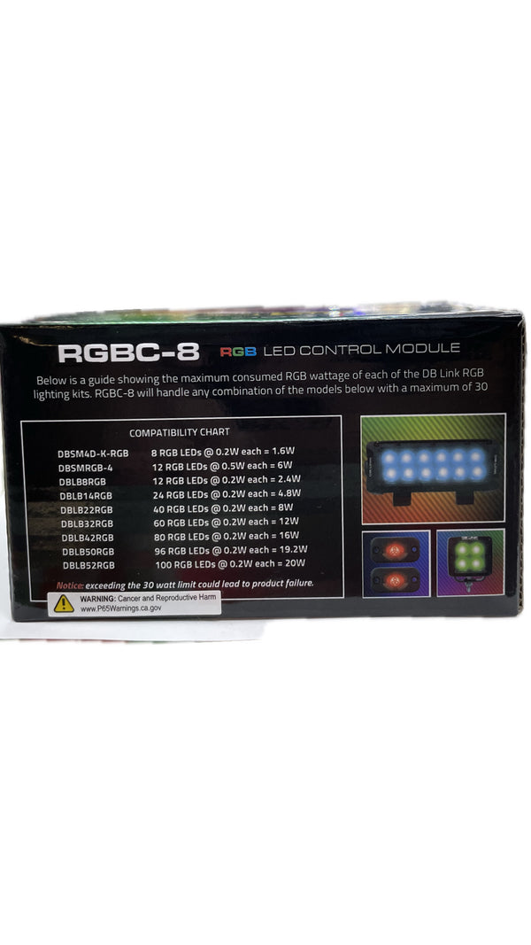 db drive RGBC-8, Eight Output Bluetooth RGB Controller. Made to work w ...