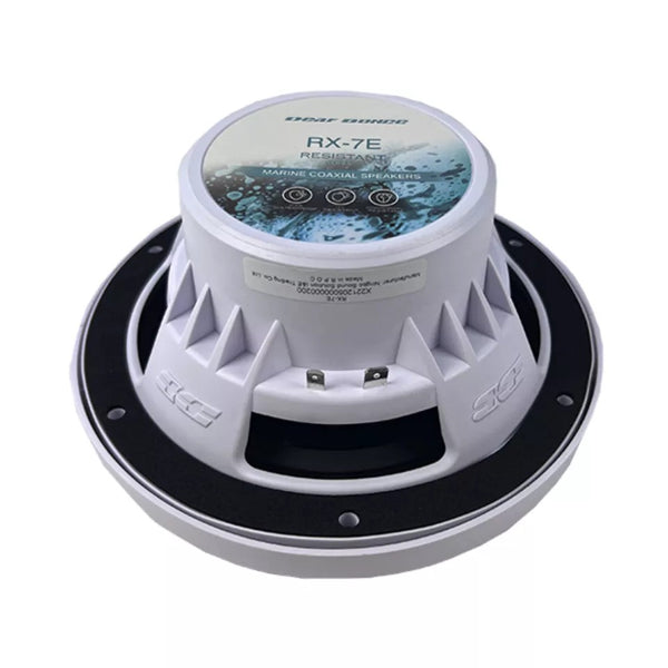 Deaf Bonce Resistant RX-7E 7" IPX6 Waterproof 130W Max Marine Coaxial ...