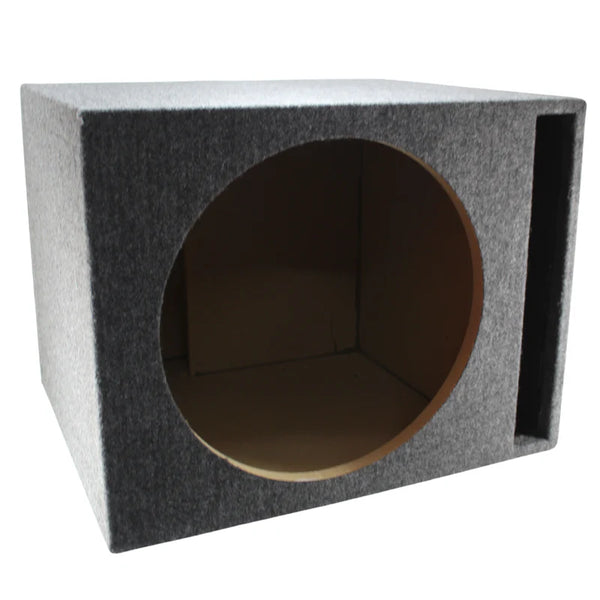 Single 15” Vented Carpeted Subwoofer Box Made with Heavy-Duty MDF Cons ...