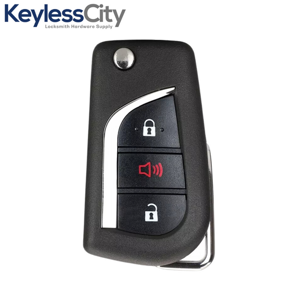 2017-2018 Toyota Corolla / 3-Button Remote Flip Key / PN: 89070-12C20 ...