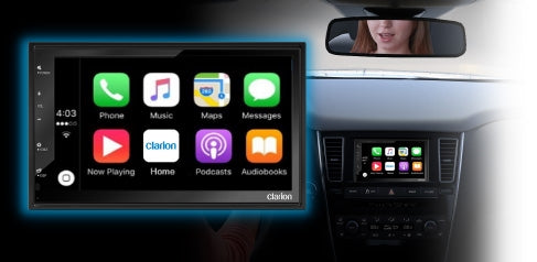 Clarion FX450 Apple Car Play and Android Auto Touch Screen After Marke ...