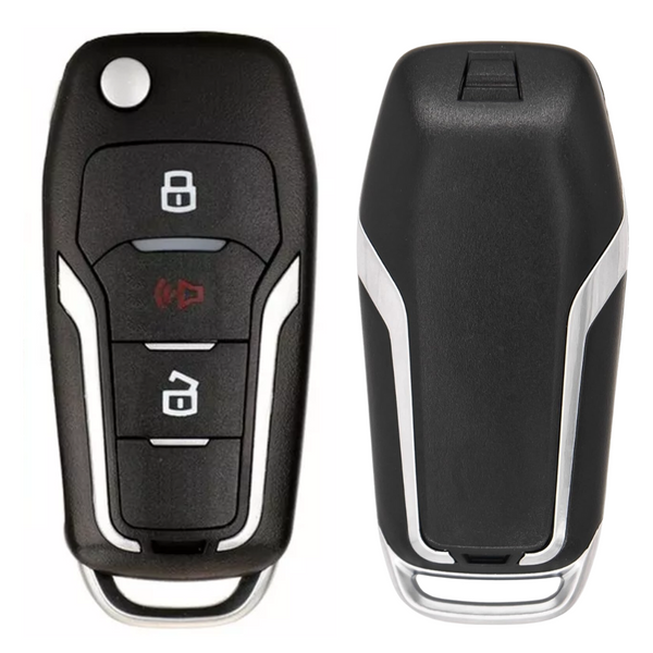 Ford H92-PT / H84 / 3-Button Flip Key (4D63 80 Bit Chip) (AFTERMARKET ...