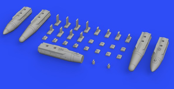 Eduard 648493 1/48 Aircraft- AN/ALQ87 ECM Pod (Decals, Photo-Etch & Re ...