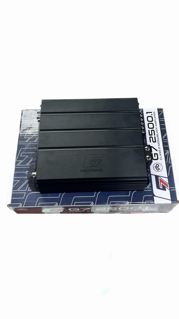 DB Drive G7 2500.1 - Class D Mono Amplifier – East Car Audio