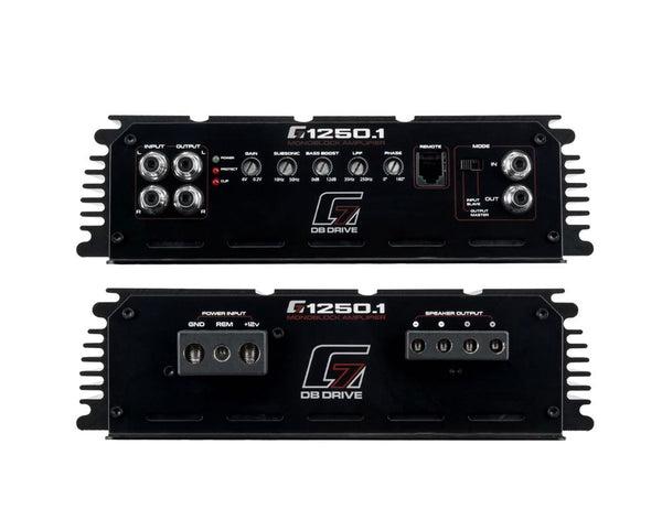 DB Drive G7 1250.1- Class D Mono Amplifier – East Car Audio