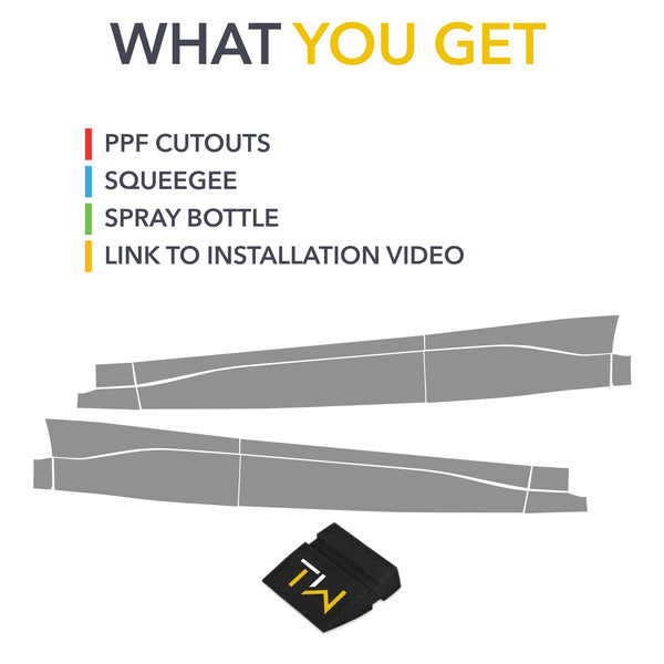 Rockers PPF | Paint Protection Film for Ford Mustang Mach-E – East Car ...