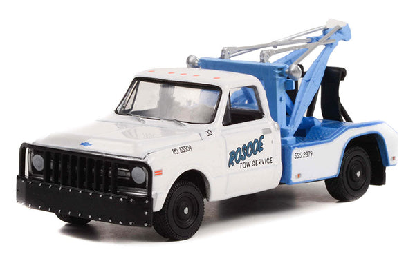 Greenlight 44955-B 1/64 Scale Roscoe Tow Service 1969 Chevrolet C-30 D ...