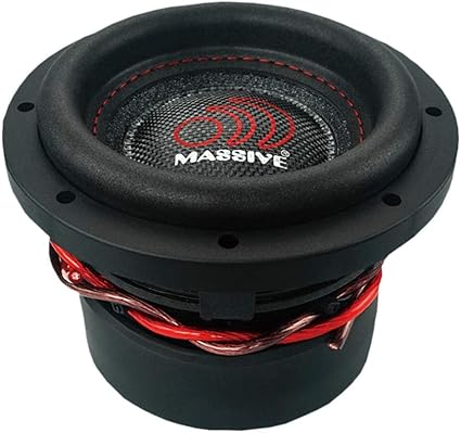 Massive Audio HIPPOXL64 – 6 Inch Car Audio Subwoofer, High Performance ...