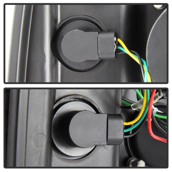 Spyder Chevy Silverado 1500 14-16 Projector Headlights Light Bar DRL C ...