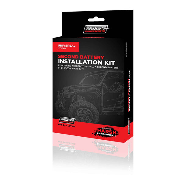 Metra MPS-DUALBTKIT Powersports Dual Battery Installation Kit – East ...
