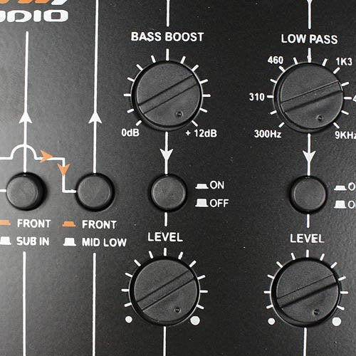 PRV Audio 4 Way Electronic Crossover 4 Inputs and 6 Outputs 9 Volts ...