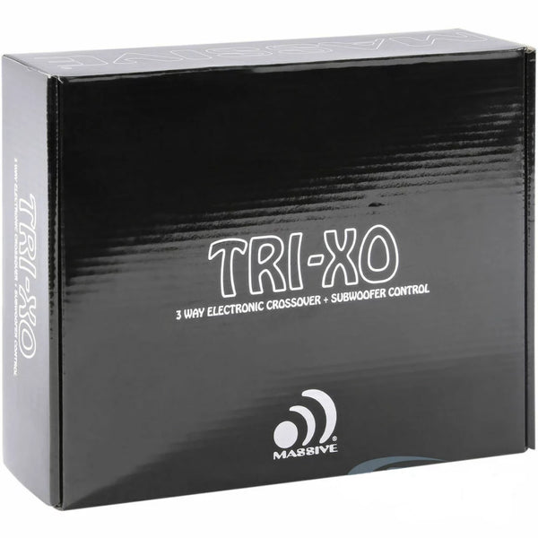 Massive Audio TRIXO 3 Way Electronic Crossover – East Car Audio