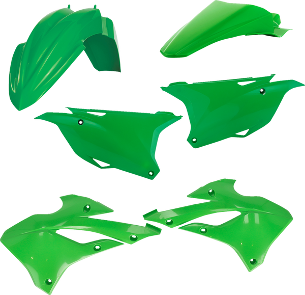 ACERBIS Standard Replacement Body Kit - Green KX 85 2022-2023 29361400 ...