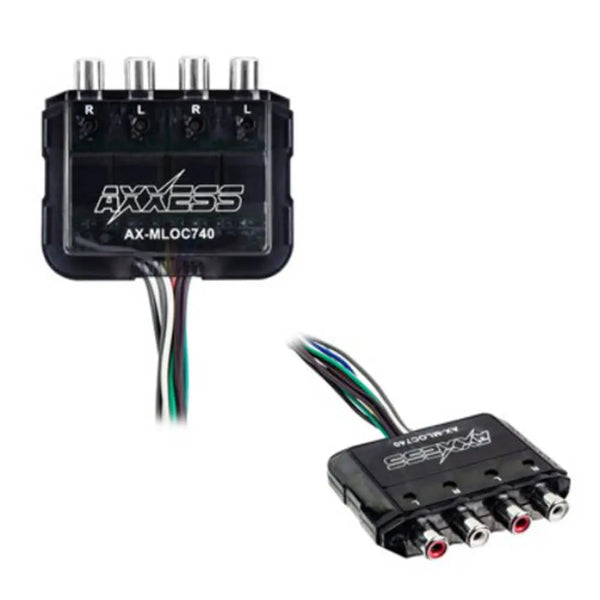 Axxess LOC4M-80 4-Channel Line Output Converter – East Car Audio