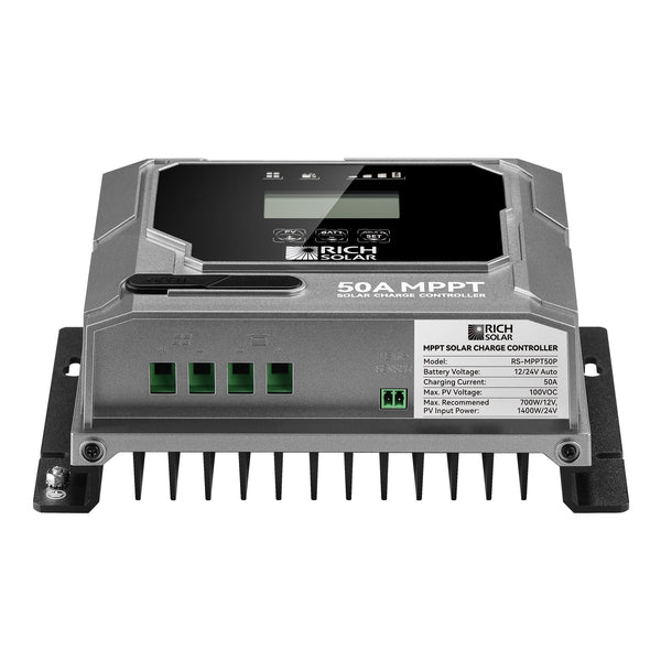 BRAVO 50 | 50 Amp MPPT Solar Charge Controller | Premier 50A 12V/24V M ...
