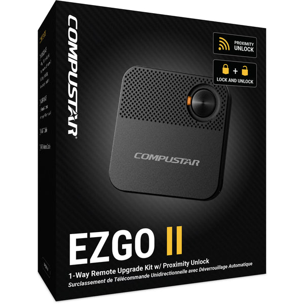 Compustar RF-EZGO-II 1-Way Remote Upgrade Kit w/ Proximity Unlock 100f ...