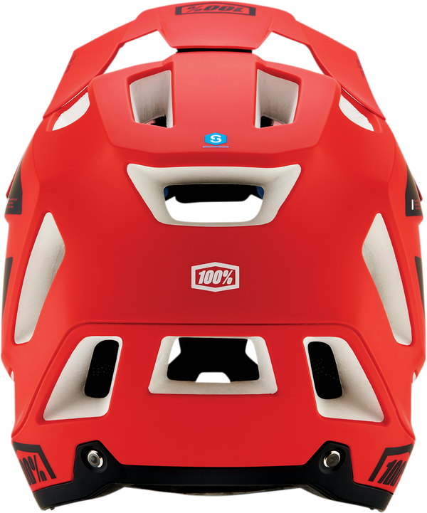100% Trajecta Helmet - Fidlock - Cargo - Fluo Red - Medium 80003-00010 ...
