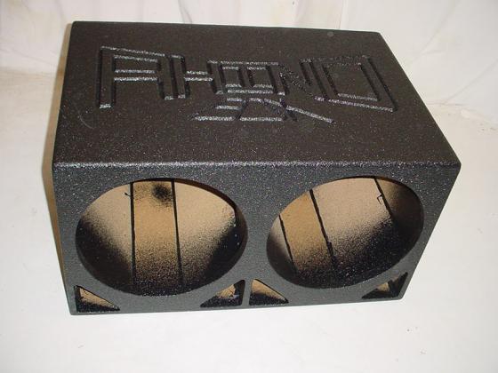 2x12'' Double Ported Sub Box Poly – East Car Audio