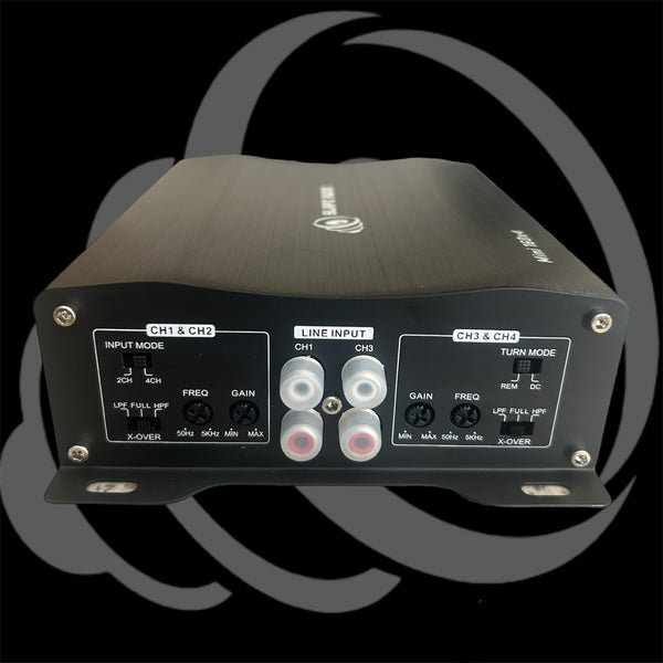 SLAPZ Car Audio Mini 160.4 micro amplifier 160 x 4 channel – East Car Audio