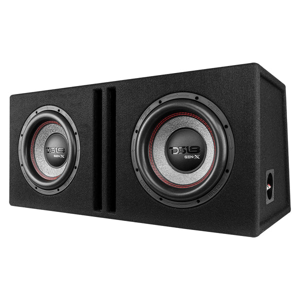 DS18 GEN-X210LD Bass Package 2 x GEN-X104D 10" Subwoofers In a Ported ...