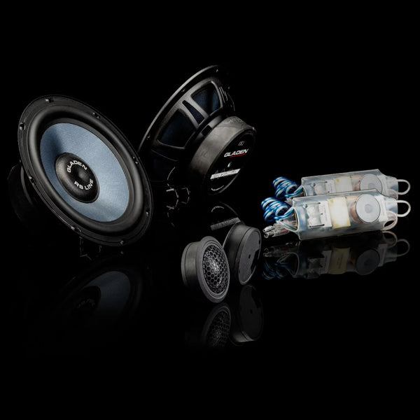 Gladen RS165 6.5" 100W RMS RS Line Series Component Speaker System ...