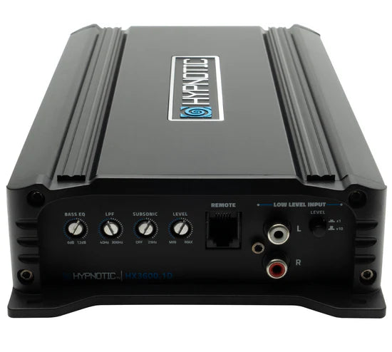 Hypnotic HX3600.1D : Class D Monoblock Amplifier – East Car Audio