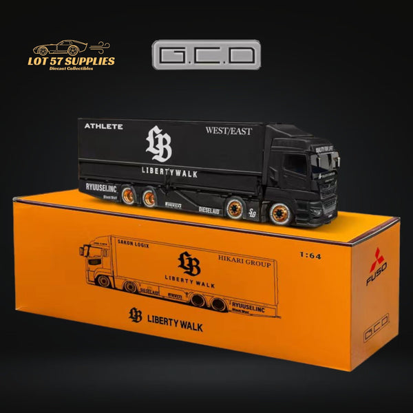 (Pre-Order) GCD x LWBK Mitsubishi Fuso Super Great LBWK 3 Truck SET (H ...