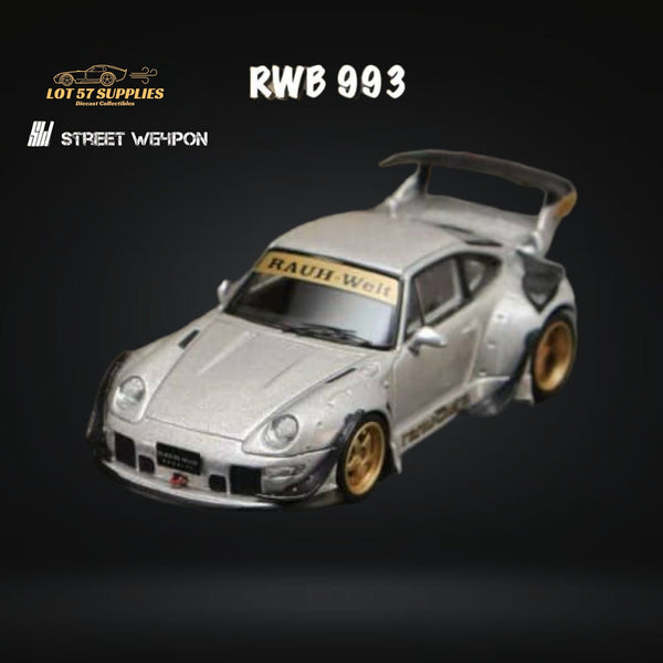 Street Weapon Porsche RWB 993 Heavenly Livery 1:64 – East Car Audio