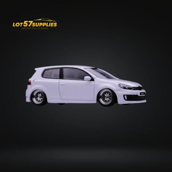 Maxwell Volkswagen VW GOLF GTI MK6 Pearl White Lowered With BBS Wheels ...