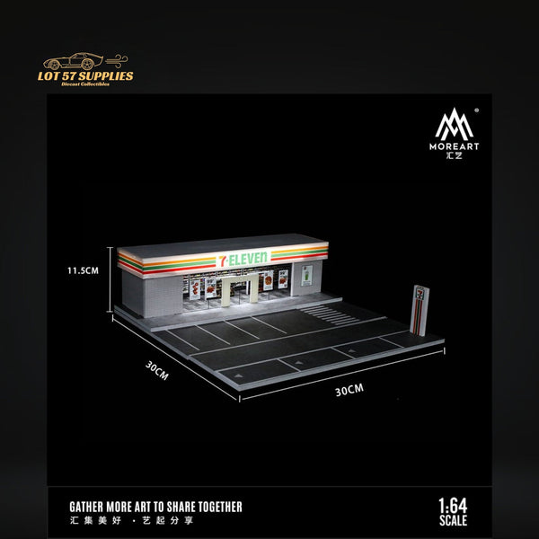 (Pre-Order) MoreArt Scene Model "7-Eleven" Diorama 1:64 MO936204 – East ...