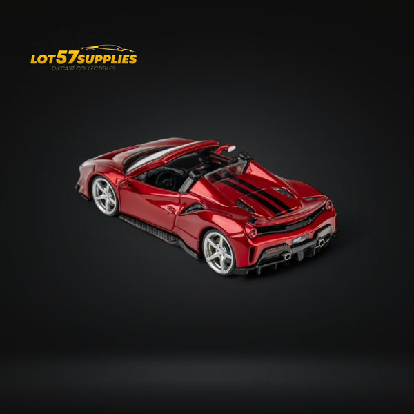 (Pre-Order) TPC Novitec 488 Roadster Wine Red Silver Wheels 1:64 – East ...