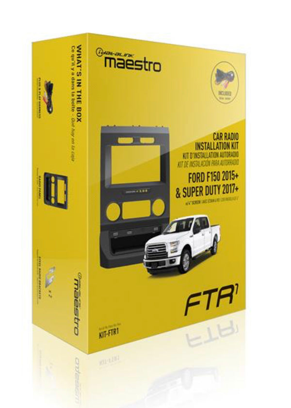 iDatalink KIT-FTR1 Factory System Adapter Install and connect a double ...