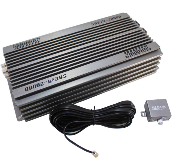 SUNDOWN AUDIO SAEv4-2000D CLASS-D 1-OHM 1K WATTS MONOBLOCK AMPLIFIER ...