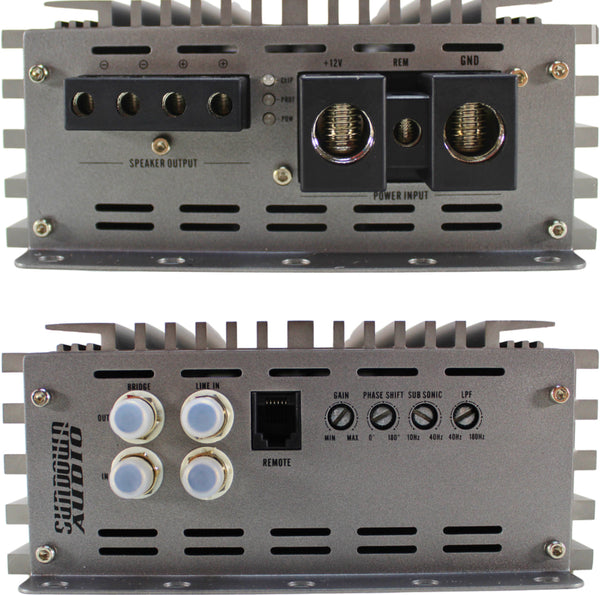SUNDOWN AUDIO SAEv4-2000D CLASS-D 1-OHM 1K WATTS MONOBLOCK AMPLIFIER ...