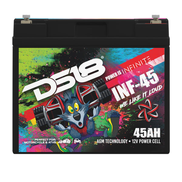 DS18 INFINITE 45 AH AGM Power Cell Battery – East Car Audio