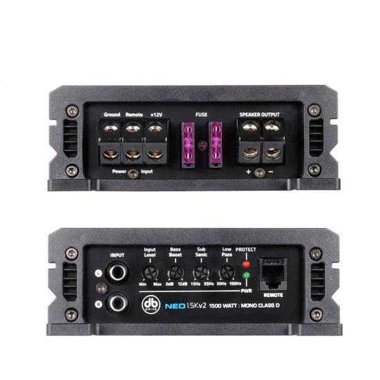 NEO1.5KV2 : NEO Mono Class D Mini Amplifier – East Car Audio