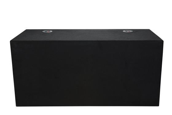 2X15'' Slot Ported Sub Box Carpeted – East Car Audio