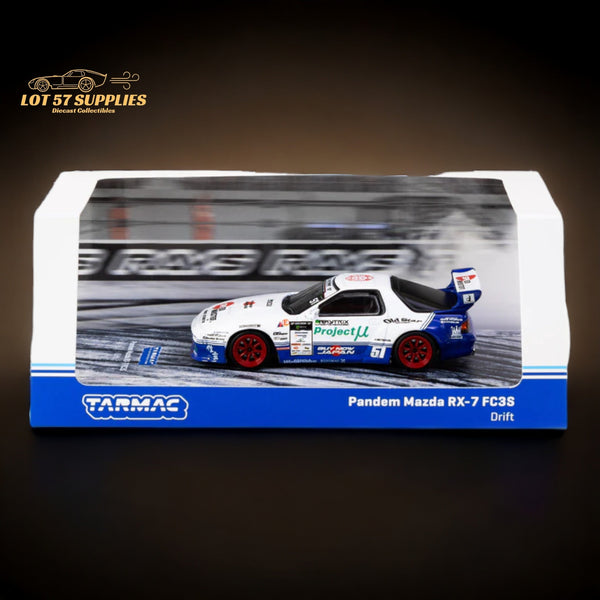 Tarmac Works Mazda RX-7 (FC3S) PANDEM in Drift Livery 1:64 – East Car Audio