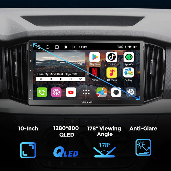 VIBE 7" Double DIN Android Car Universal Radio – East Car Audio