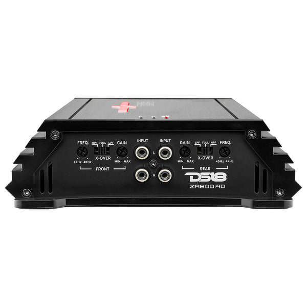 DS18 ZR 4-Channel Class D Amplifier 4 x 200 Watts Rms @ 4-ohm – East ...