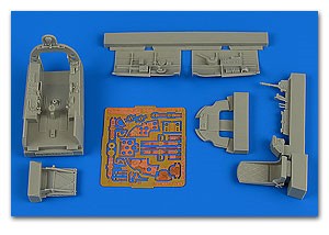 Aires 4746 1/48 Hawker Sea Fury FB11 Cockpit Set For ARX (D) – East Car ...